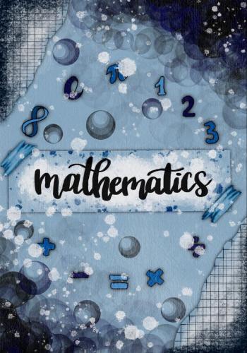 How to Create a Cute Maths Project Cover Page Design - Oh Loved